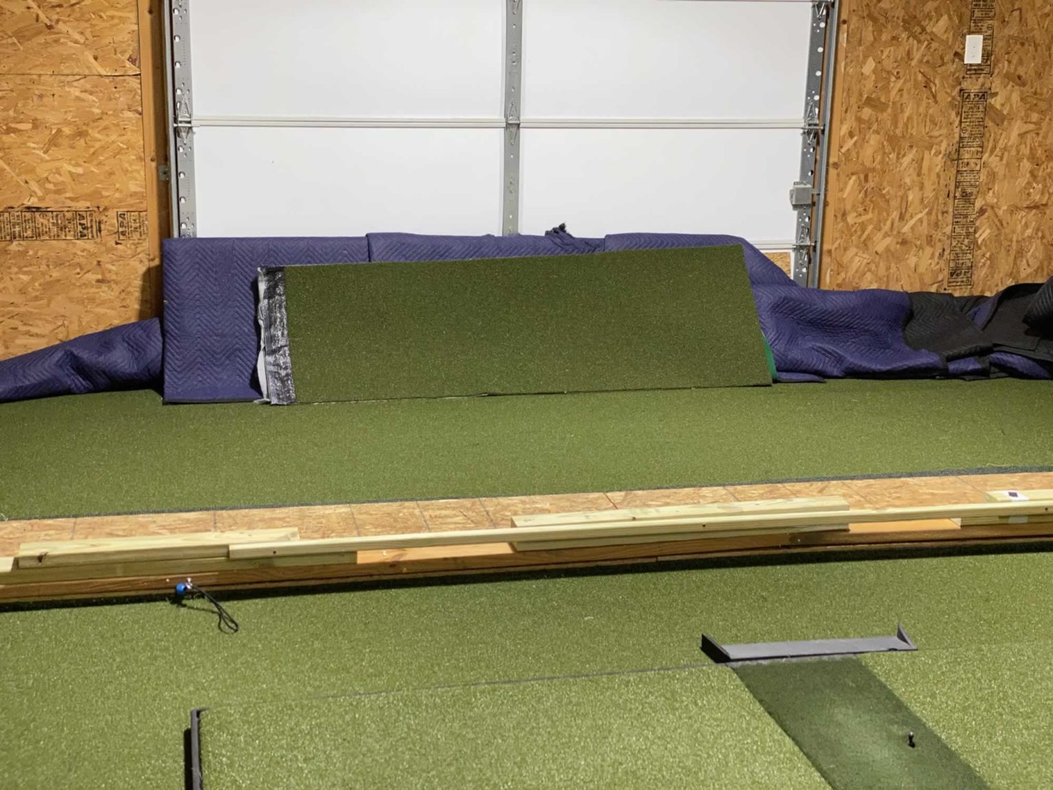 How I Hung My Impact Screen Without an Enclosure